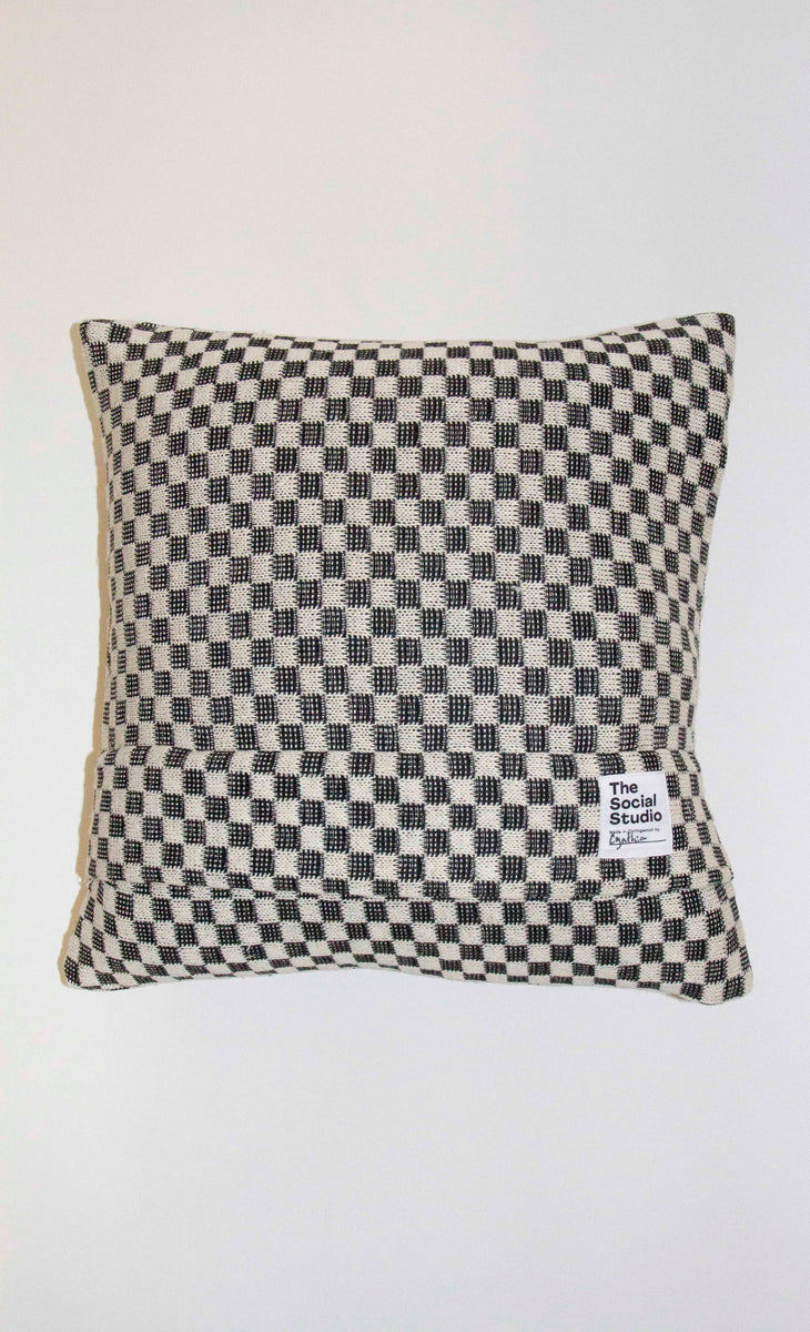 TSS Checkerboard Cushion Cover – The Social Studio